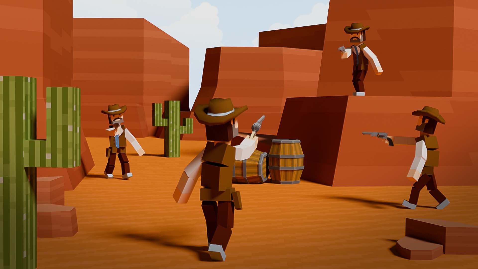 Play Cowboy Deathmatch - Top IO games on Modd.io
